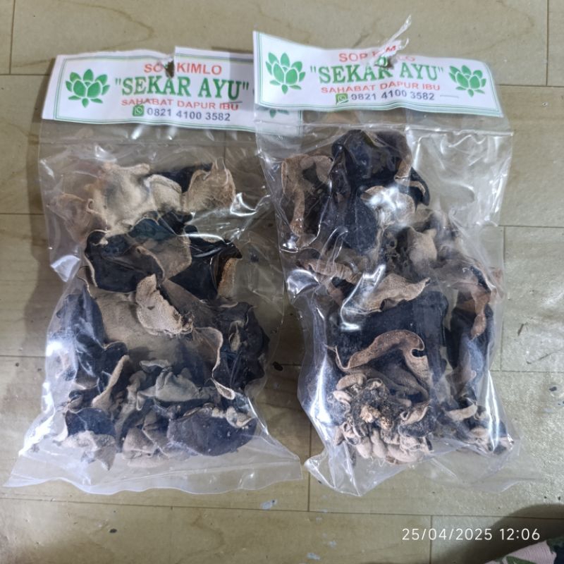 Jual Jamur Kuping Kering Hitam 100gr | Shopee Indonesia