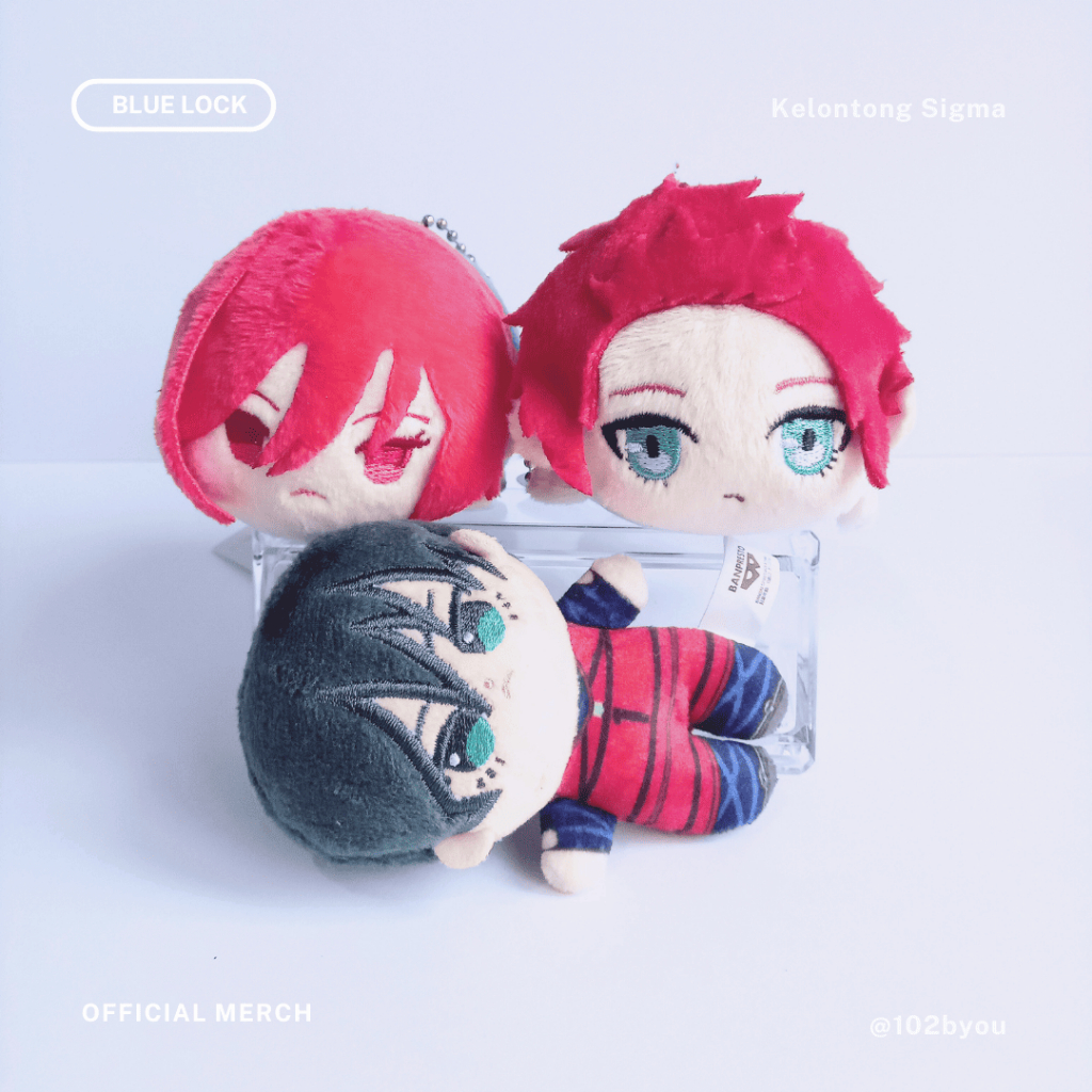 Jual Mochi Mochi Mascot Blue Lock Howanui Itoshi Rin Sae Chigiri Plush ...