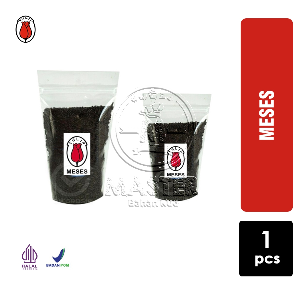 Jual Meses Coklat Tulip Meises Chocolate Dark Choco Rice [1 pcs ...