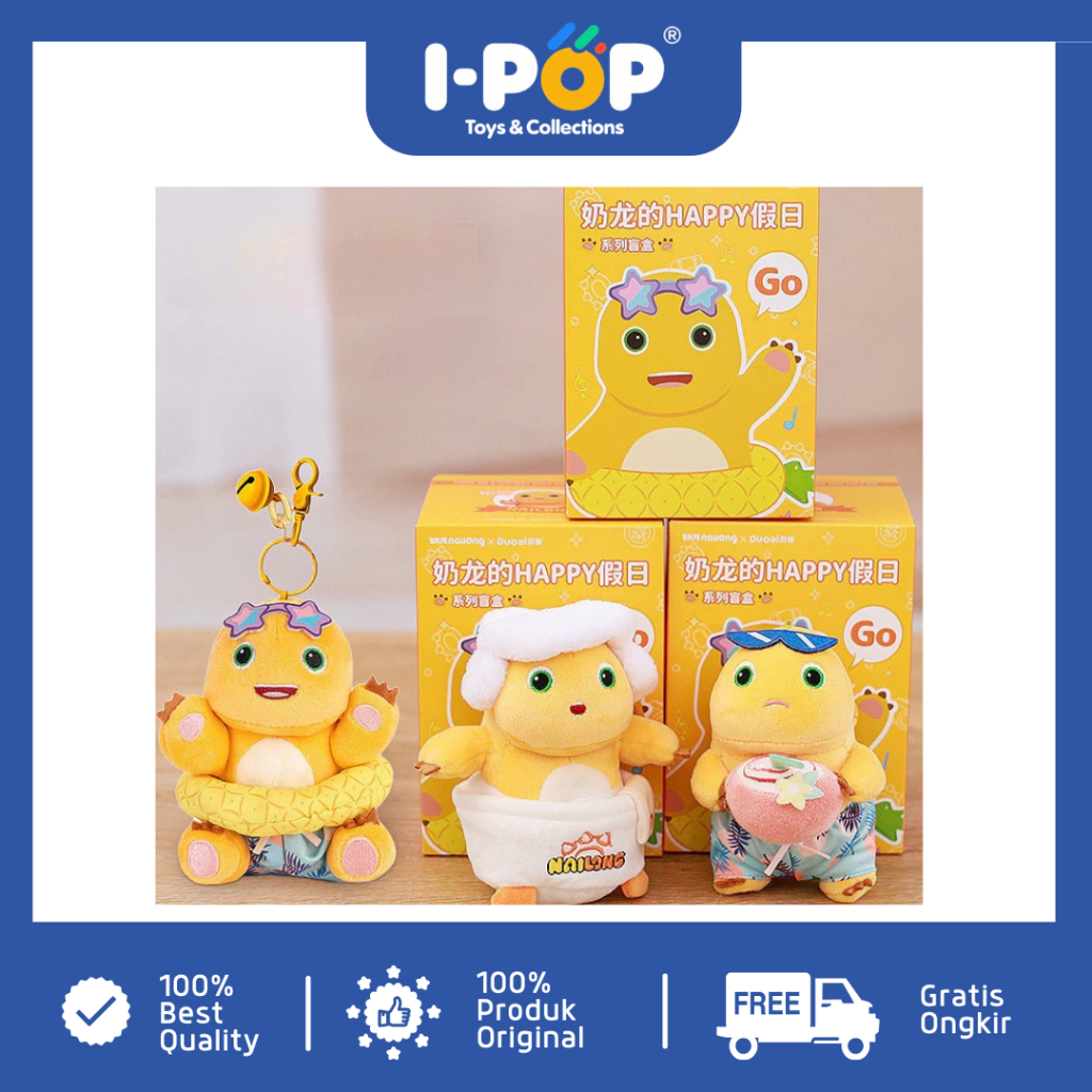 Jual Original Keychain Blind Box Nailong Dino Kuning Blind Box | Shopee ...