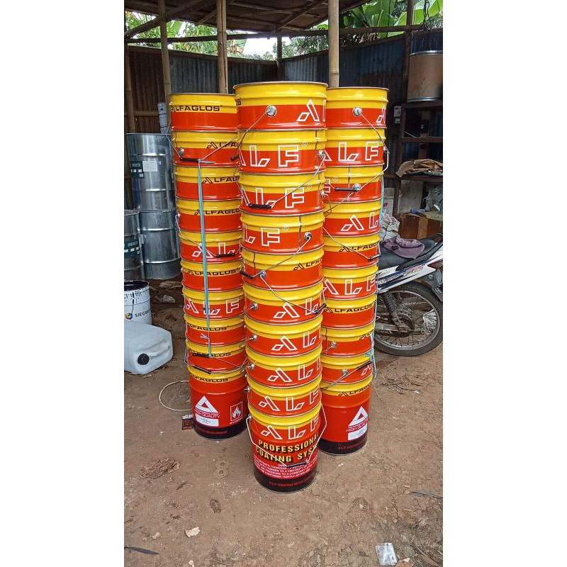 Jual ember Besi Bekas Cat.+Tutup | Shopee Indonesia