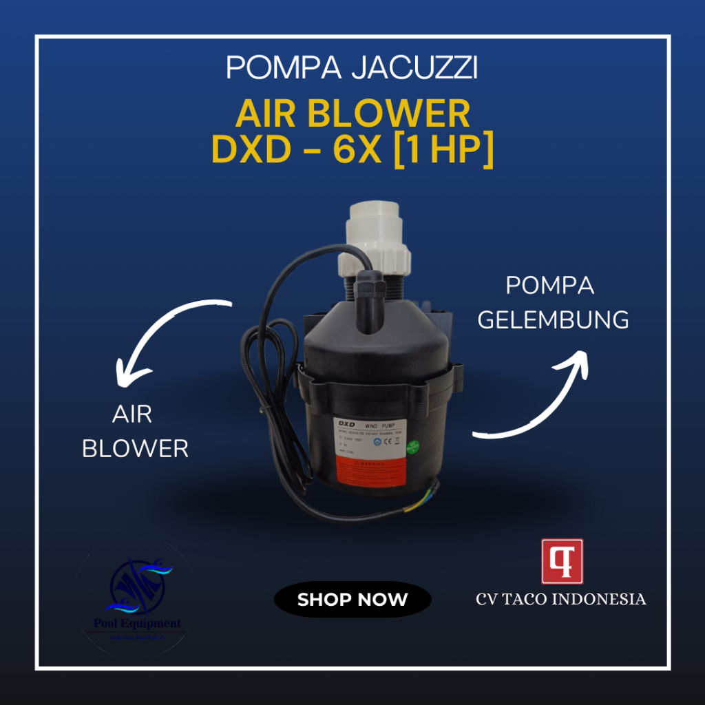 Jual Air Blower Jacuzzi Spa DXD-6X (1 HP) | Shopee Indonesia