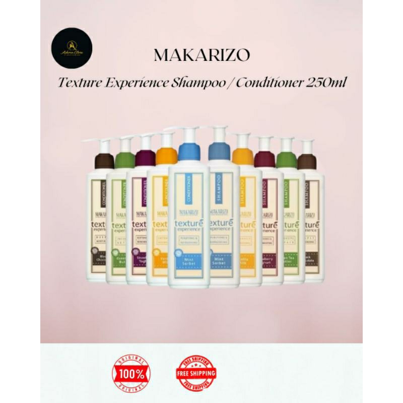 Jual Makarizo Texture Experience Shampo 250ml | Shopee Indonesia