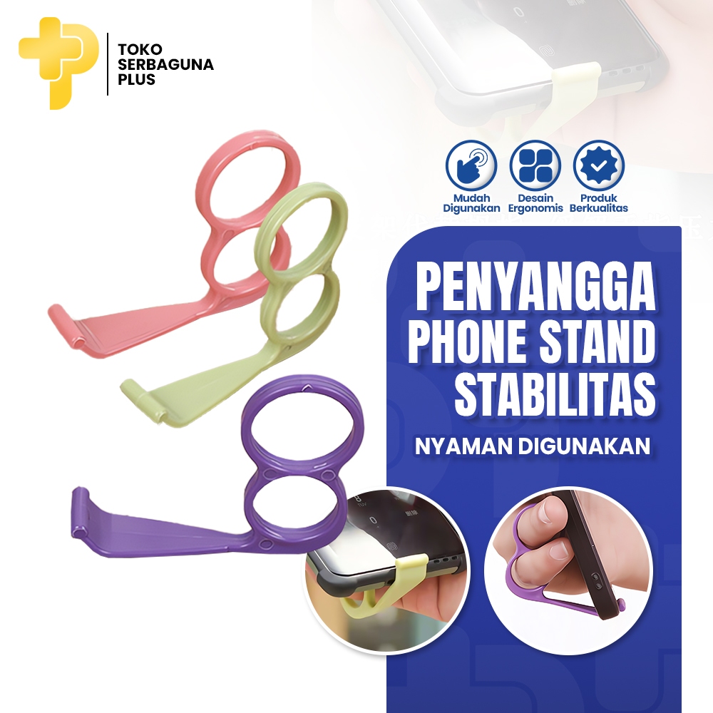 Jual Phone Holder Cincin Jari Slip Penyangga Penahan Handphone Ring ...