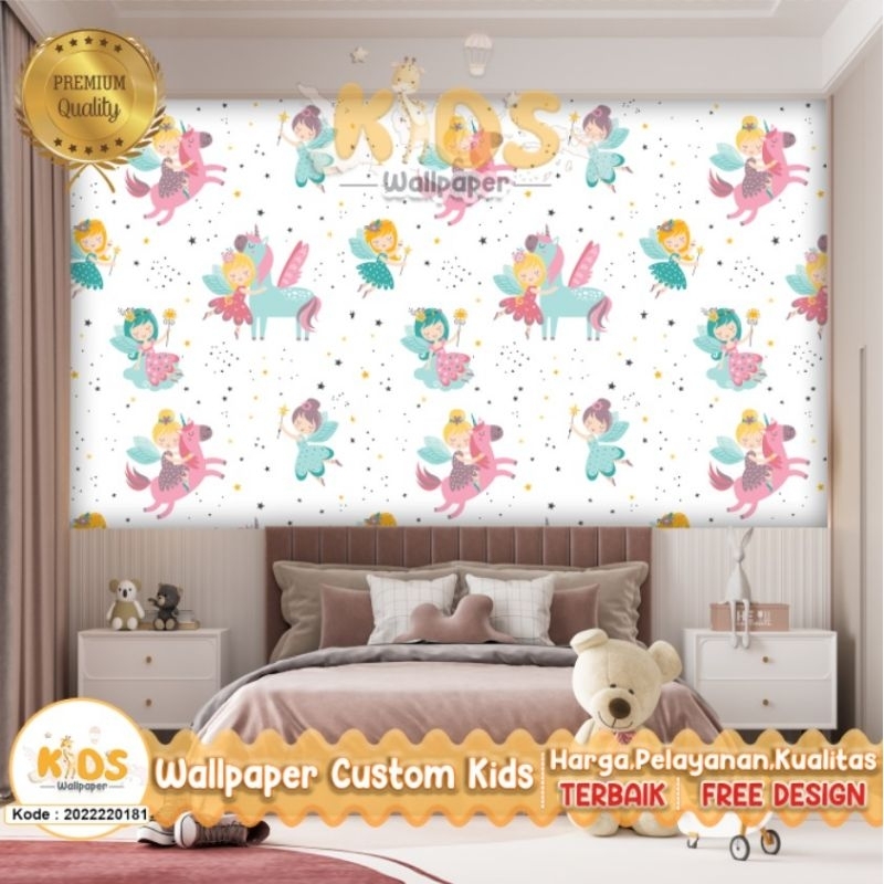 Jual Wallpaper Dinding Custom 3D Tema Motif Pattern | Animasi Hewan ...