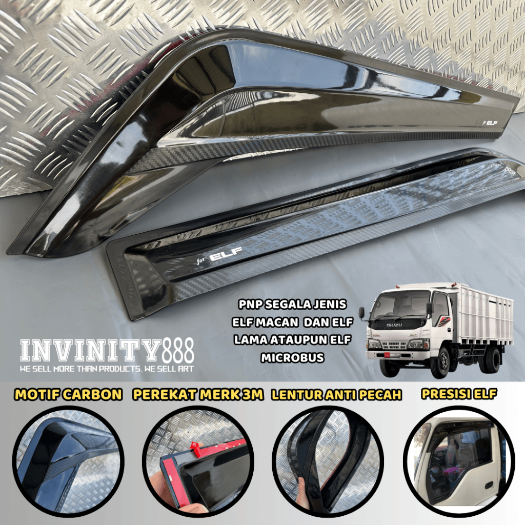 Jual sepasang (2pcs) talang elf lama elf macan elf microbus model giga ...