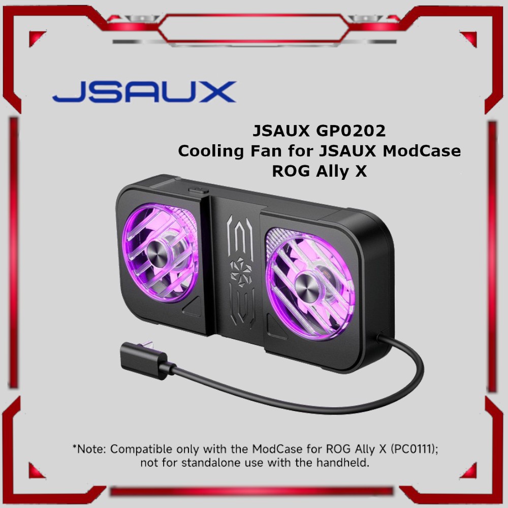 Jual JSAUX GP0202 Fan Cooler Kipas Pendingin for ROG Ally X Cooling Fan ...