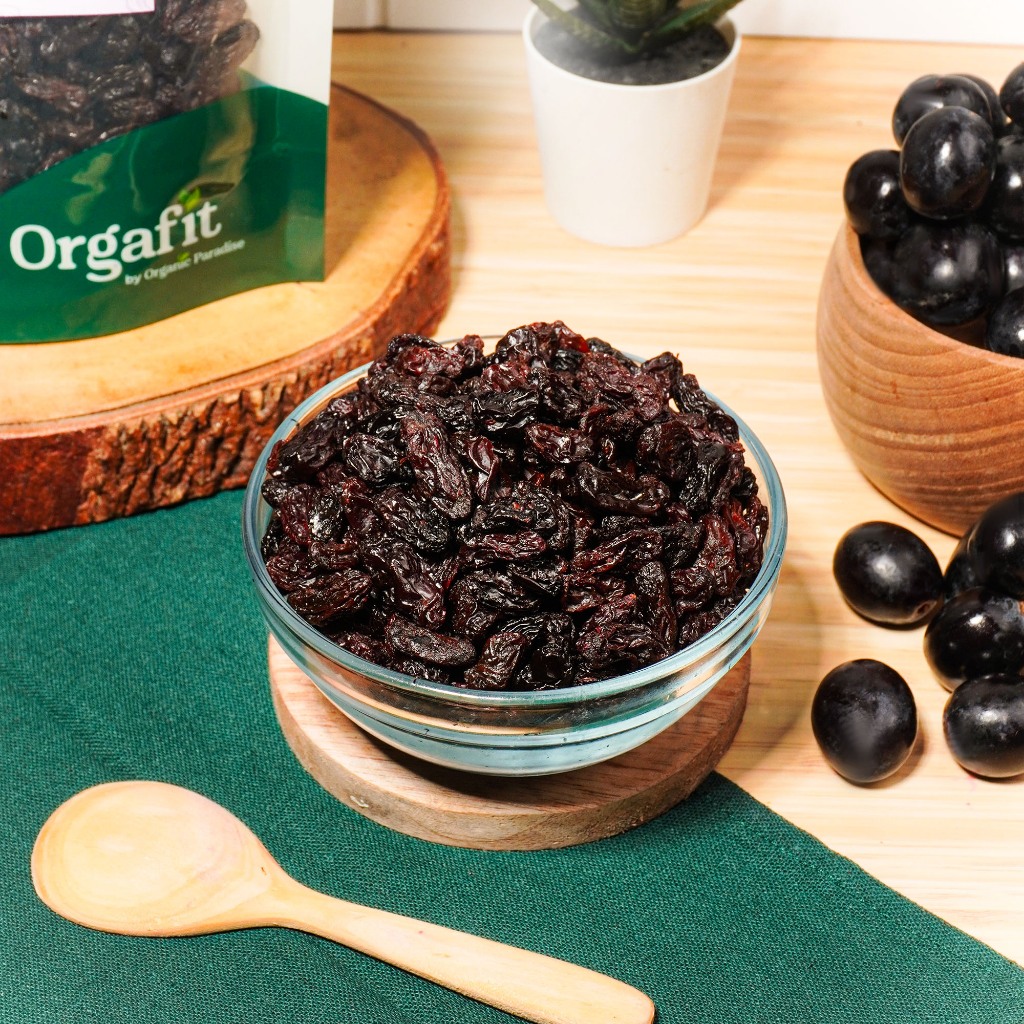 Jual Black Raisin Import USA 250 gram / Kismis Hitam 250 gram USA ...