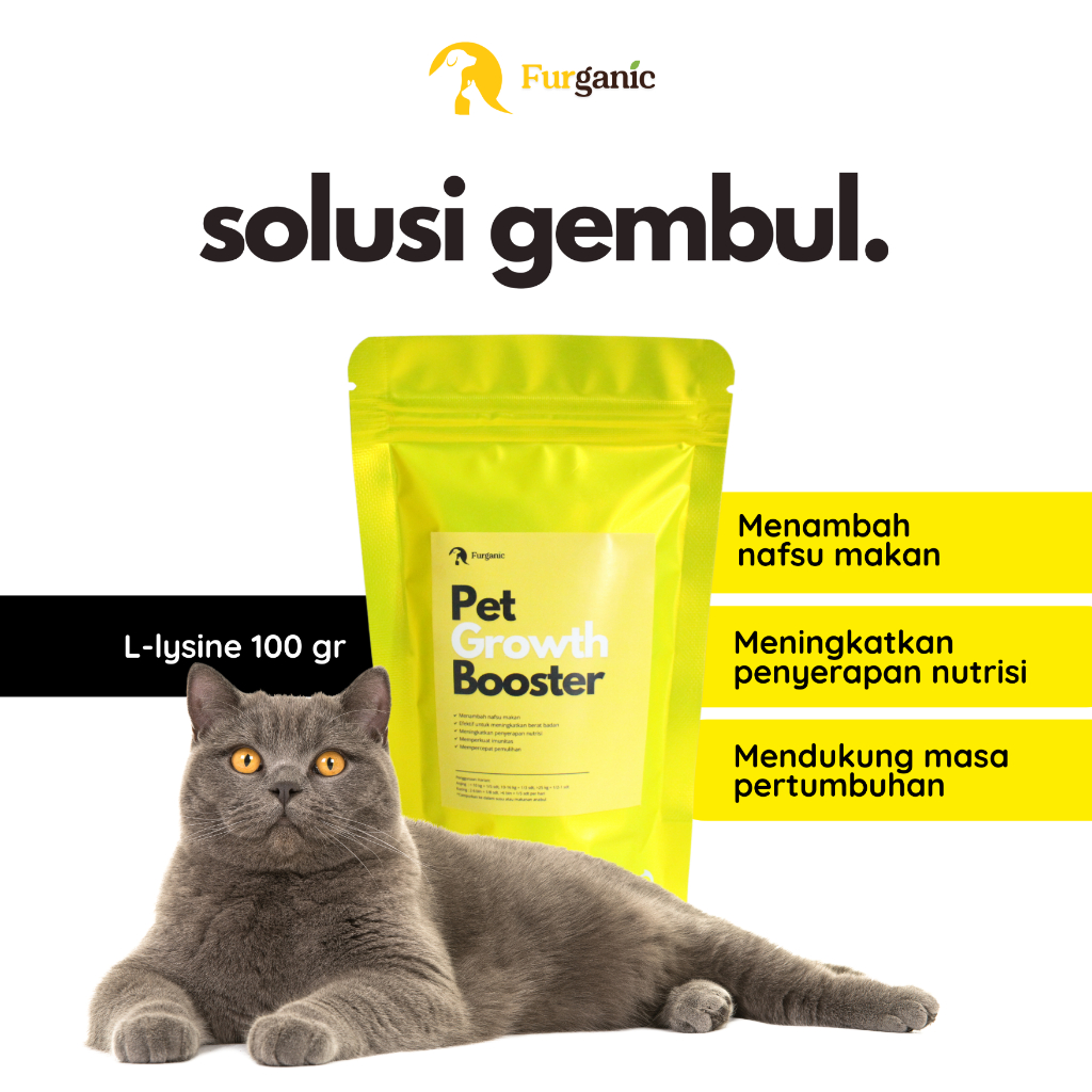 Jual Furganic - Pet Growth Booster Vitamin Penggemuk Penambah Nafsu ...