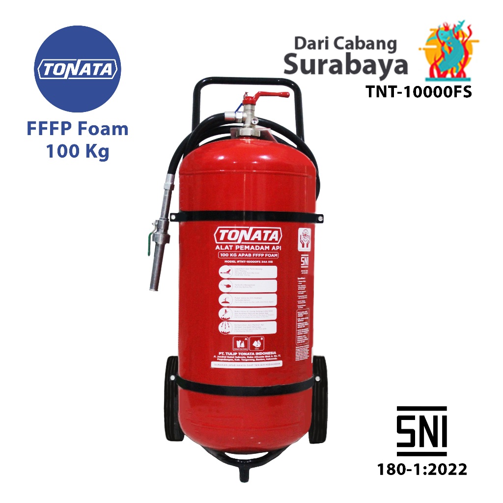 Jual Alat Pemadam Api Tonata SNI / APAB FFFP Foam 100 kg | Shopee Indonesia