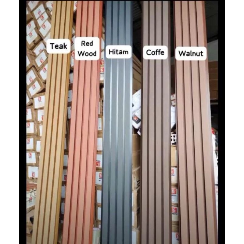 Jual wpc outdoor wallpanel dinding atau pagar khusus buat dinding luar ...