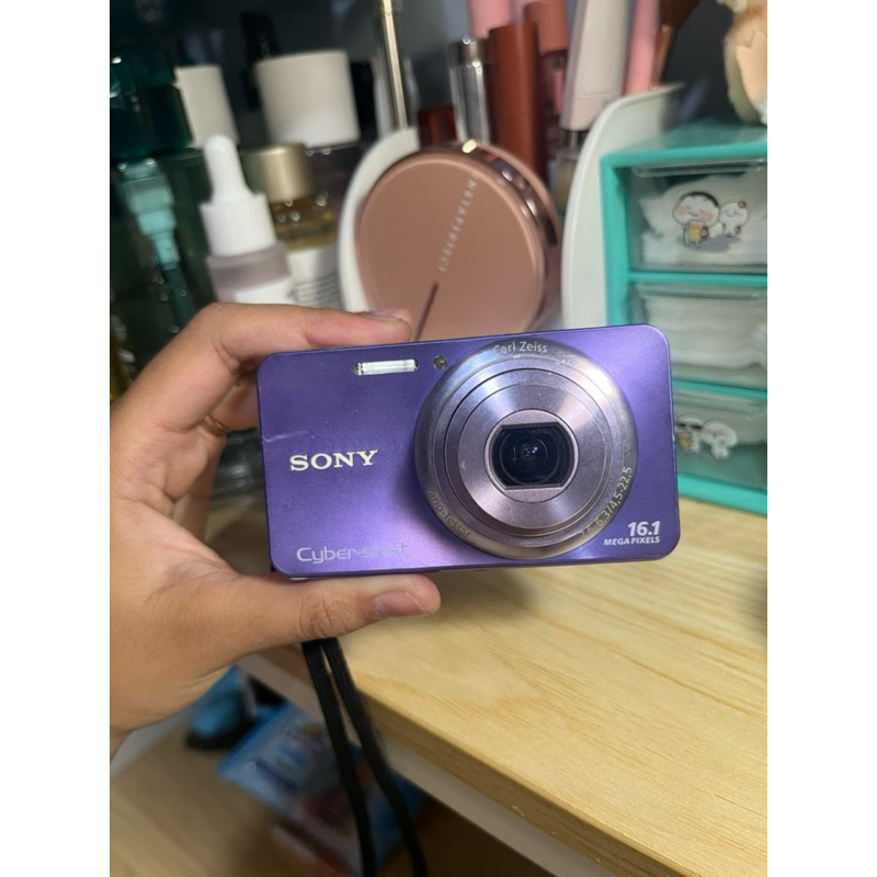 Jual Digicam Sony w570 Ungu/Purple RARE ITEM (kamera digital)Original ...