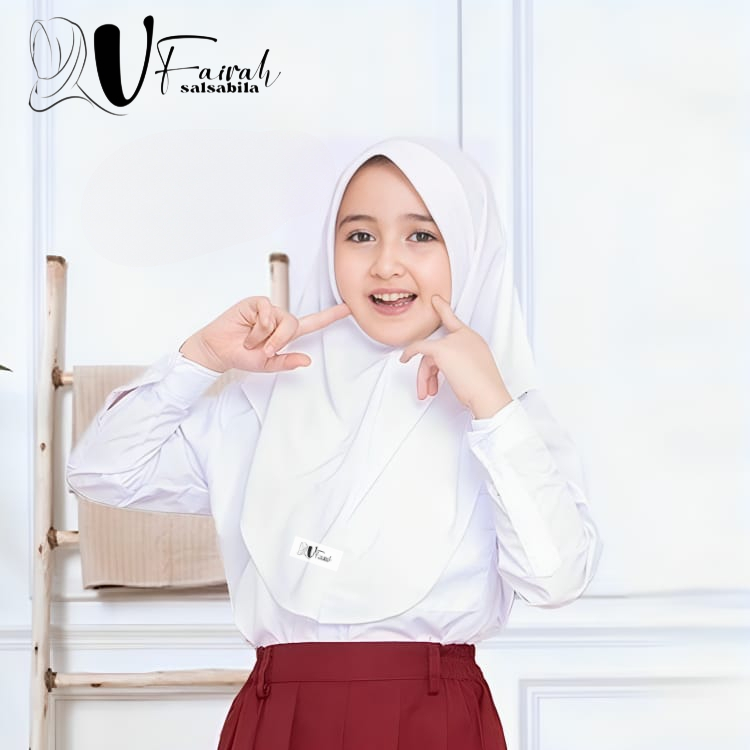 Jual Hijab Bergo Hamidah Anak Sekolah SD Premiuim / Kerudung Sekolah Sd Pramuka | Shopee Indonesia