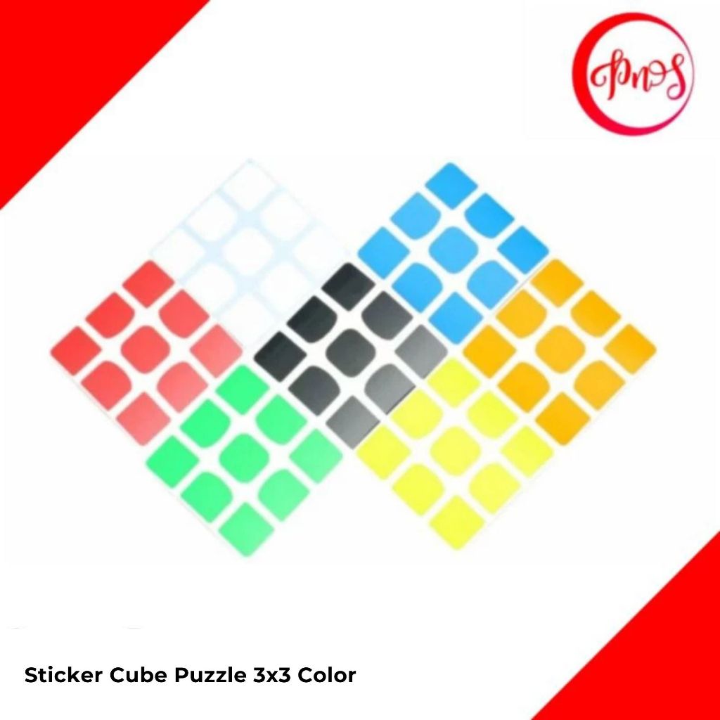 Jual Sticker Cube Puzzle 3x3 Special Paulusnsanty Edition PALING MURAH ...