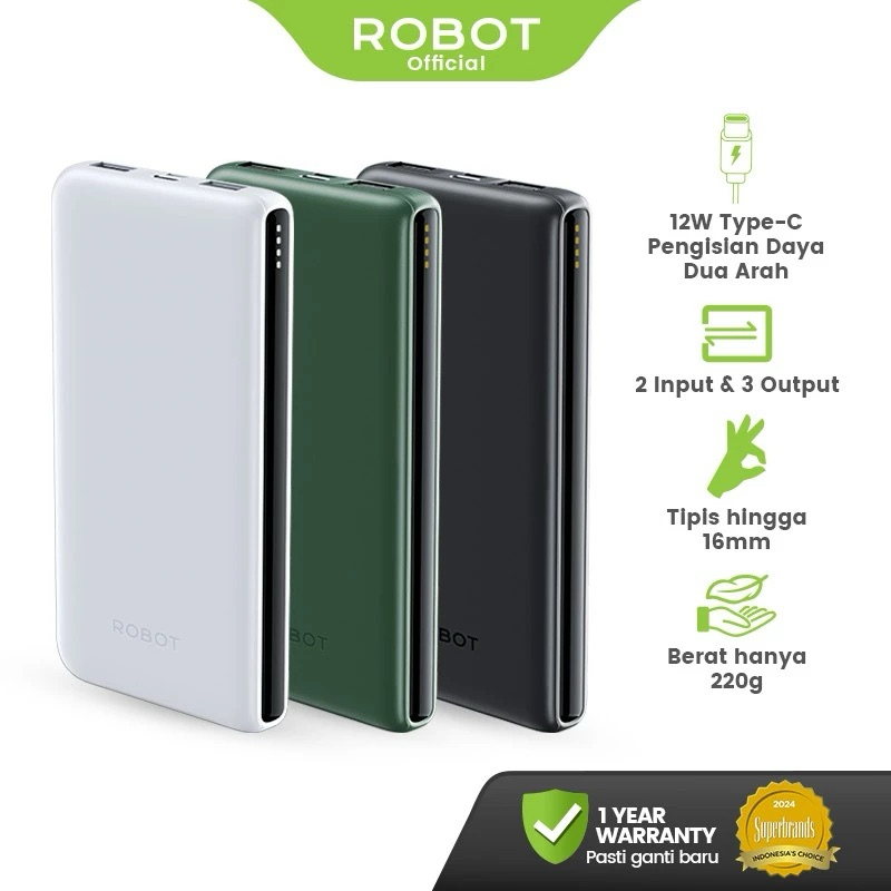 Jual Robot RT180S RT12 Powerbank 10000mAh Original | Shopee Indonesia