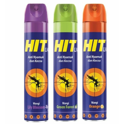 Jual HIT Spray Aerosol Obat Semprot Cairan Pembasmi Serangga dan Hama ...