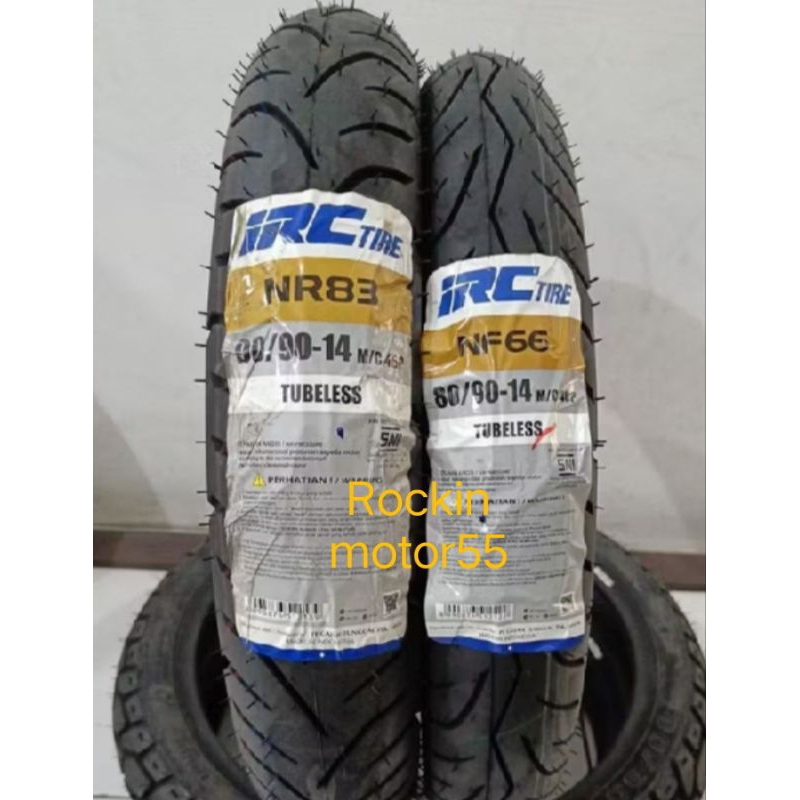 Jual Ban Tubeless / Biasa IRC NR 83 (80/90-14 & 90/90-14) For Baet F1 ...