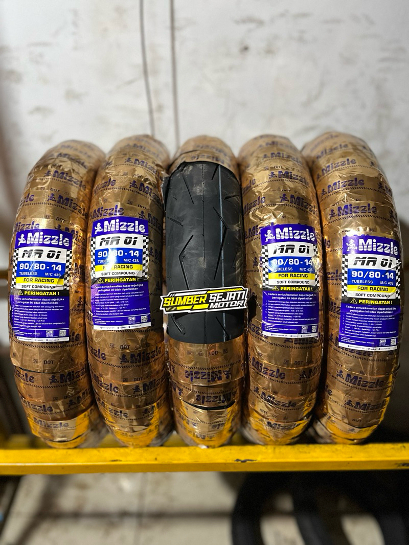 Jual BAN MIZZLE MR01 90/80-14 SOFTCOMPOUND | Shopee Indonesia