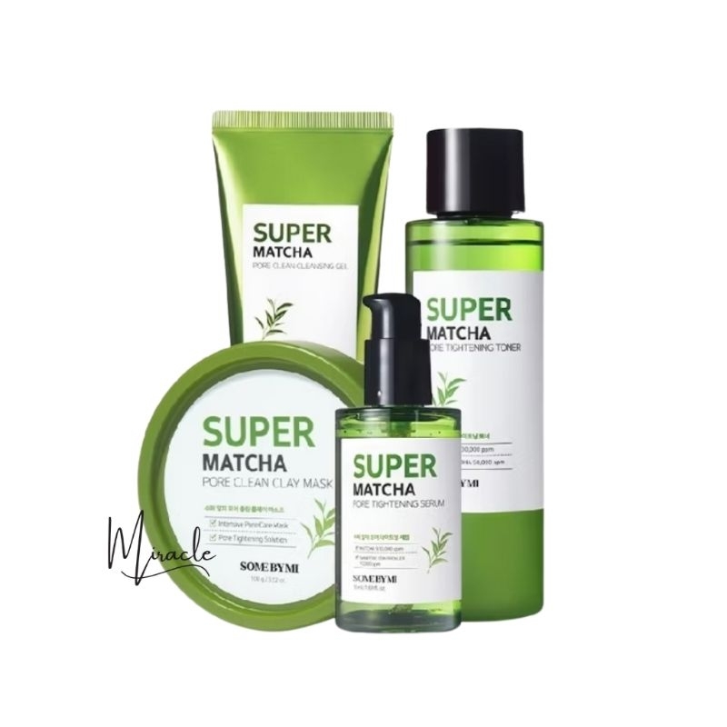 Jual SOMEBYMI Super Matcha Pore Care All In One Set | Shopee Indonesia