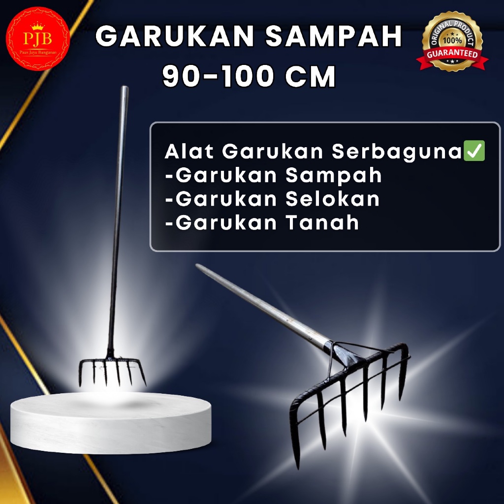Jual GARUKAN SAMPAH / GARUKAN GOT GAGANG BESI PIPA PANJANG 90-100 CM ...