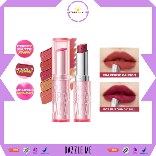 Jual DAZZLE ME Color Chrome Lip Matte | Shopee Indonesia