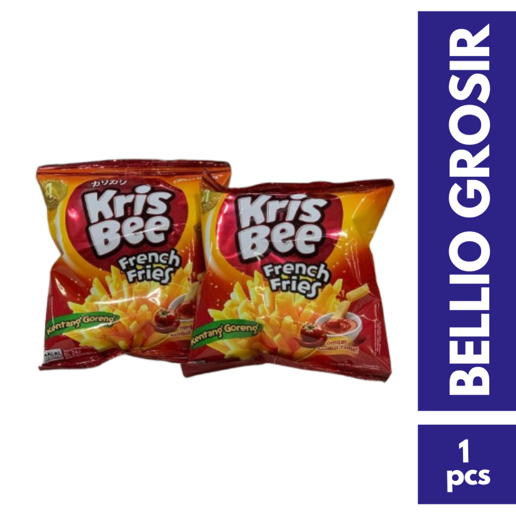 Jual Krisbee Fries Big Size - Netto 24 gr | Shopee Indonesia
