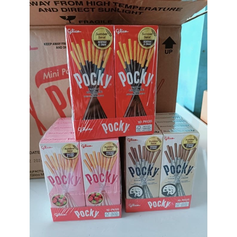Jual Pocky stik isi 10 pack | Shopee Indonesia