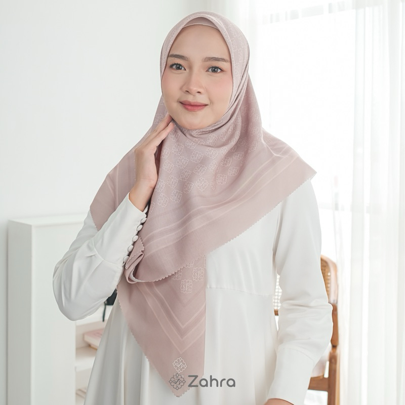 Jual Lea Scarf / Voal Hijab Segi Empat / Hijab Motif / Pattern Scarf ...