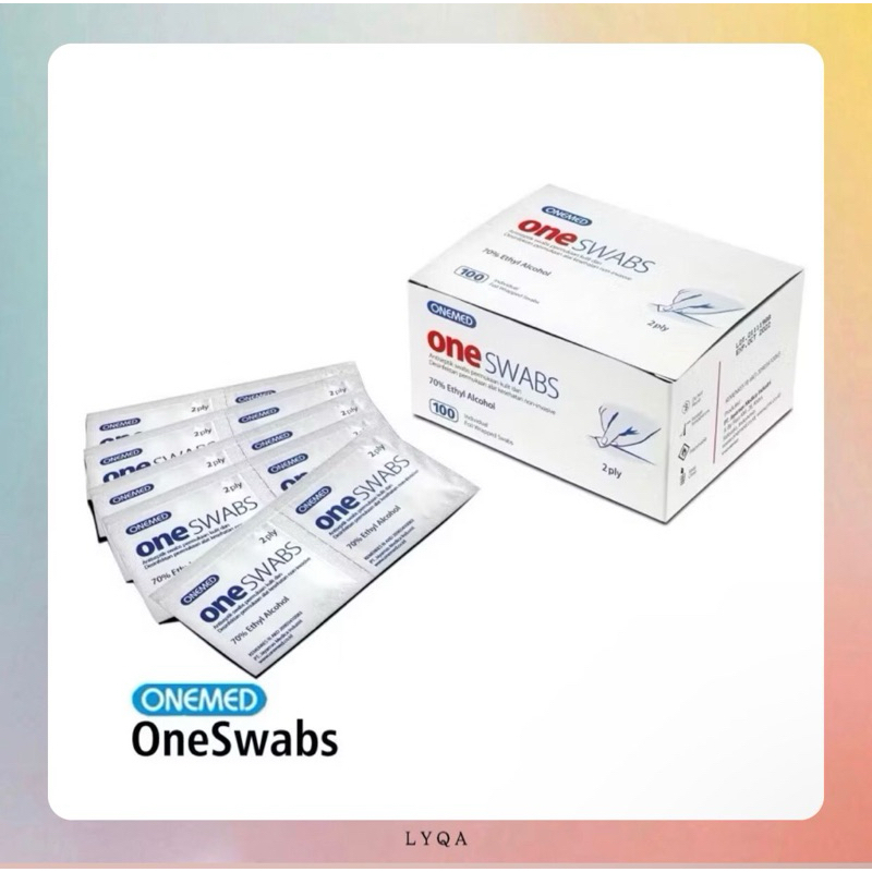 Jual [READY] [INSTANT] Oneswabs Onemed Alcohol Swab Tisu Alkohol One ...