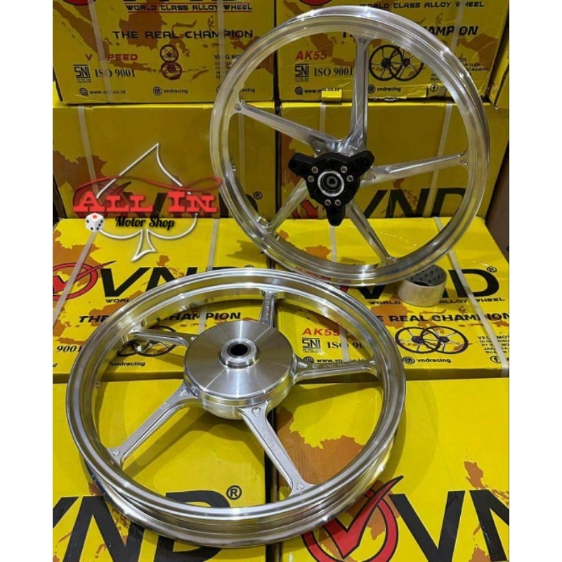Jual VELG PELEK VELEK VND AK 55 NEW YAMAHA AEROX 155 NEW&OLD/vnd ak55 ring 17 aerox old & new ...