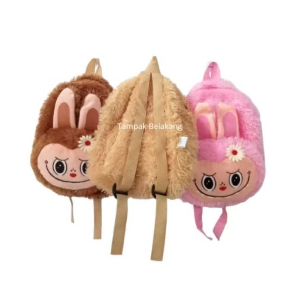 Jual TAS RANSEL KEPALA LABUBU THE MONSTER VIRAL TAS GENDONG KEPALA ...