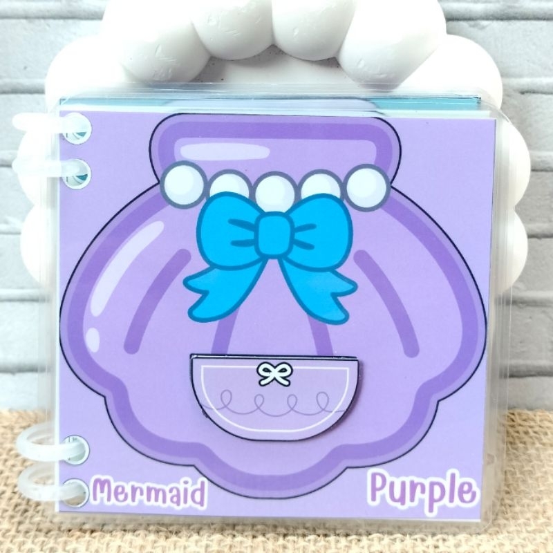 Jual PAPER DOLL BONEKA KERTAS VIRAL MERMAID PURPLE | Shopee Indonesia
