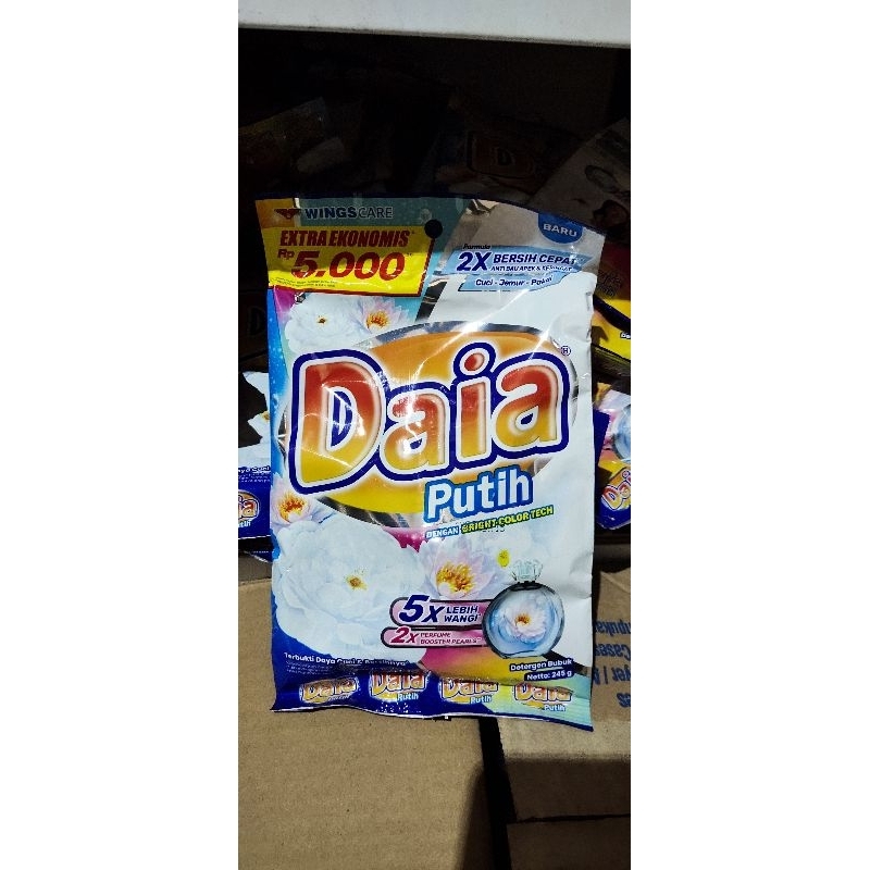 Jual Daia Detergen Putih 245g | Shopee Indonesia