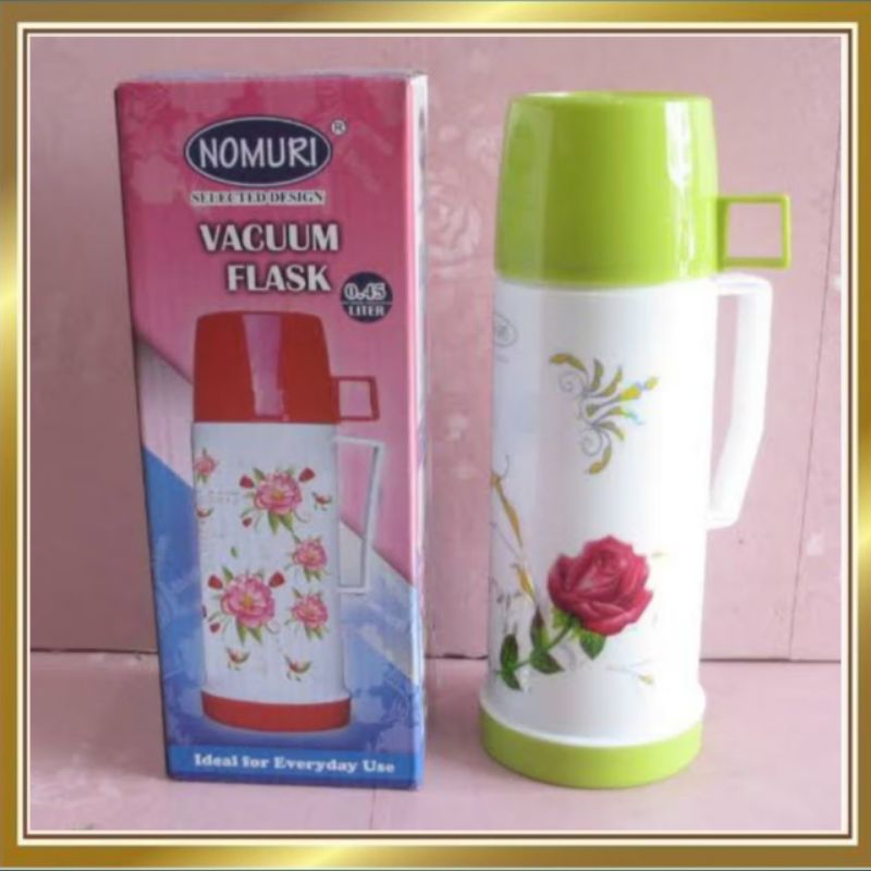 Jual Termos Air Panas Nomuri 1 Liter Dalam Kaca | Botol Minum Tahan ...