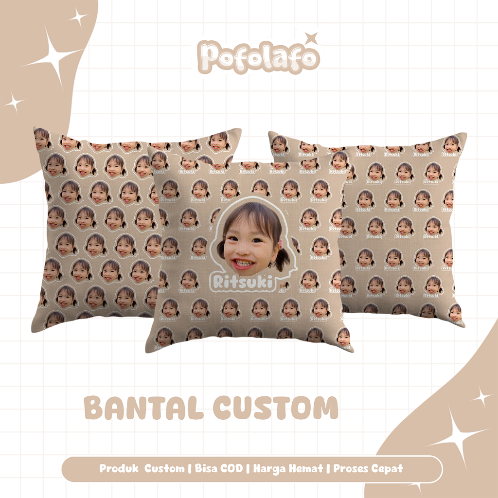 Jual BANTAL CUSTOM BEBAS DESAIN | Shopee Indonesia