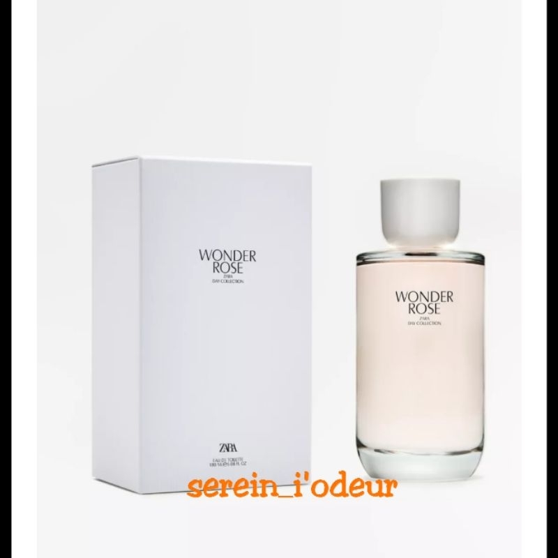 Jual PARFUM ZARA EDT WONDER ROSE 180ML | Shopee Indonesia