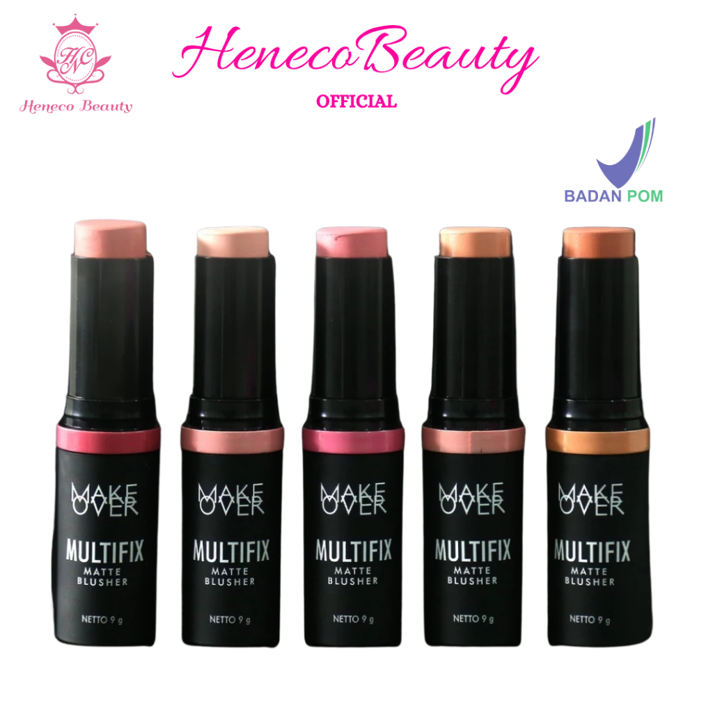 Jual MAKE OVER Multifix Matte Blusher 9gr | Shopee Indonesia