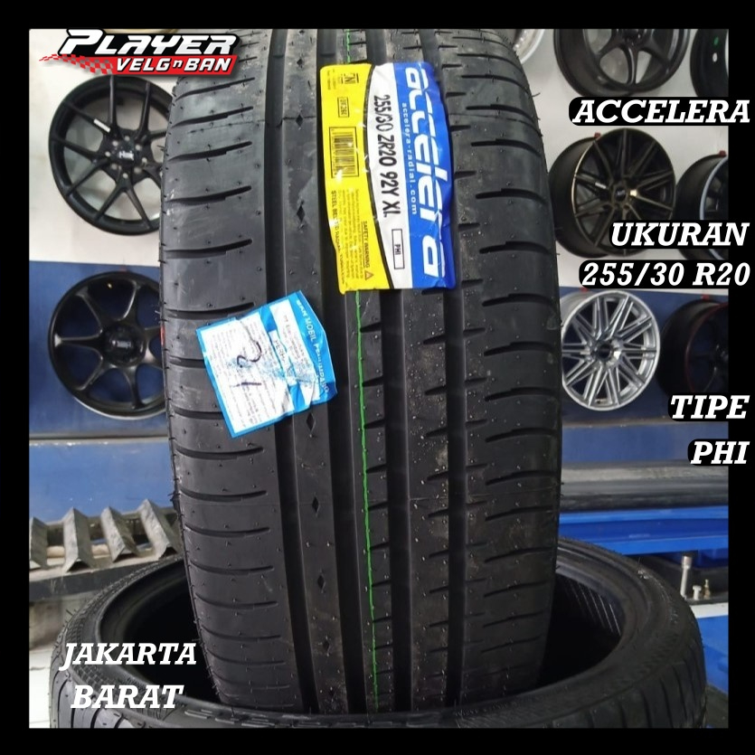 Jual Ban mobil Radial Ring20 Ban tubles senyap ukuran Accelera PHI 255/30 R20 produksi terbaru ...