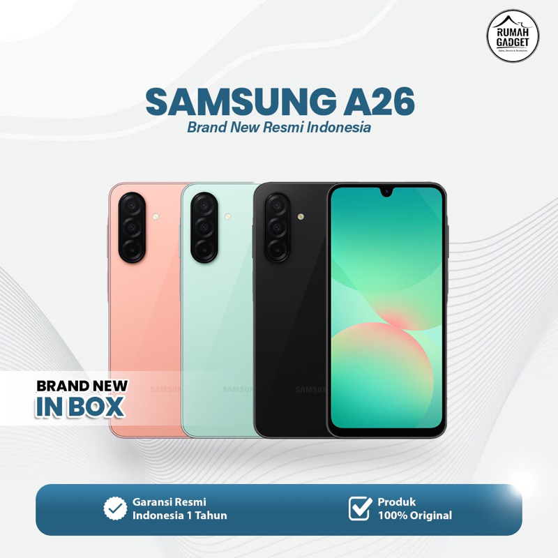 Jual Samsung A26 5G 8/256 Bergaransi Resmi Indonesia | Shopee Indonesia