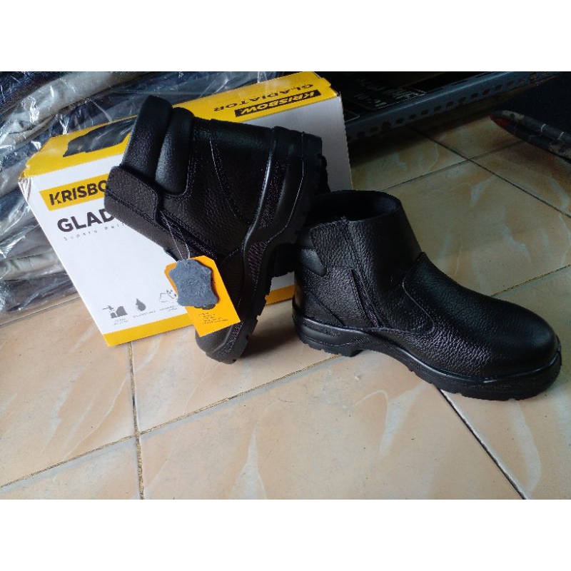 Jual safety shoes krisbow gladiator original 100% sni | Shopee Indonesia