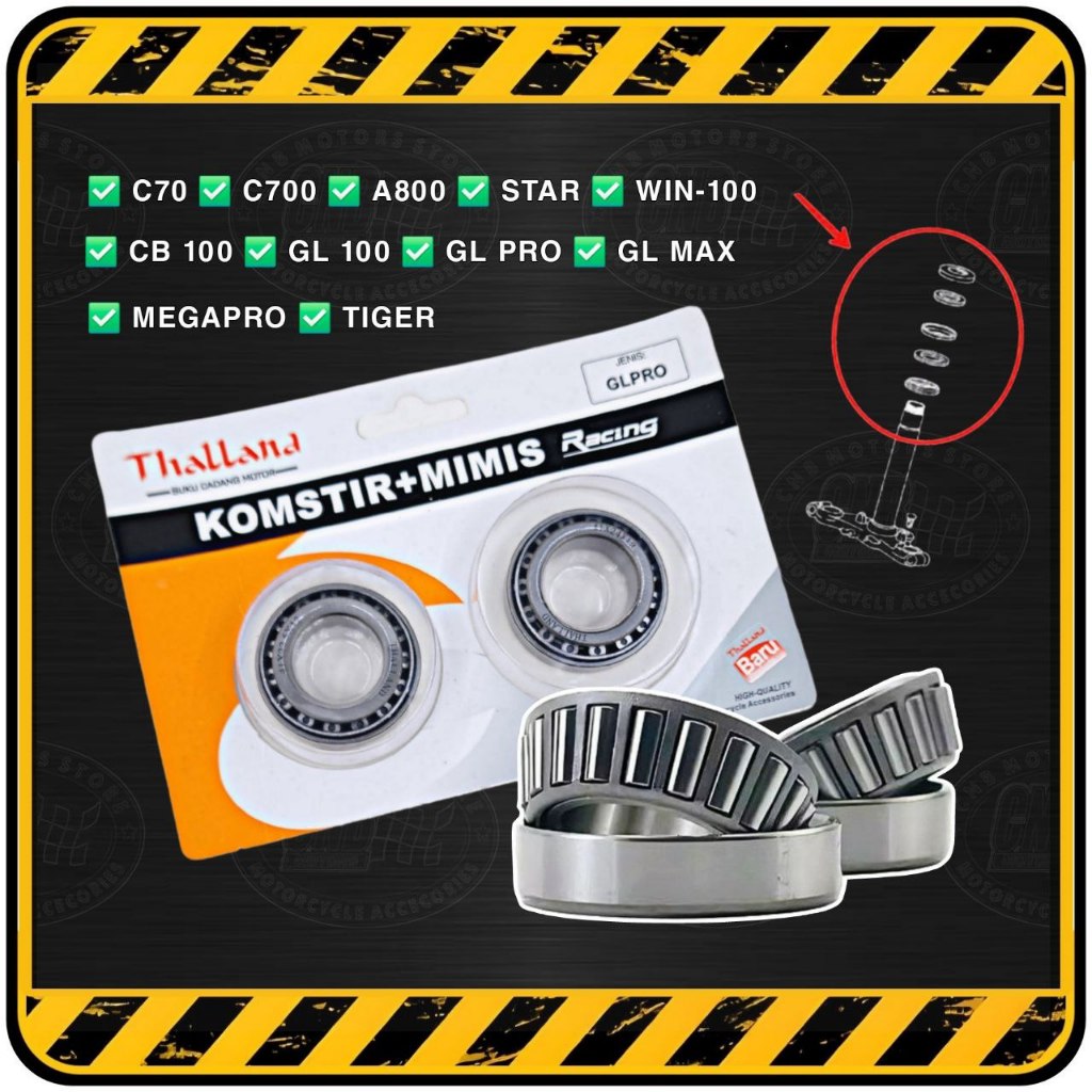 Jual Cone Stang Stir Comstir Komstir Bambu Kones Racing Honda C70 CB ...