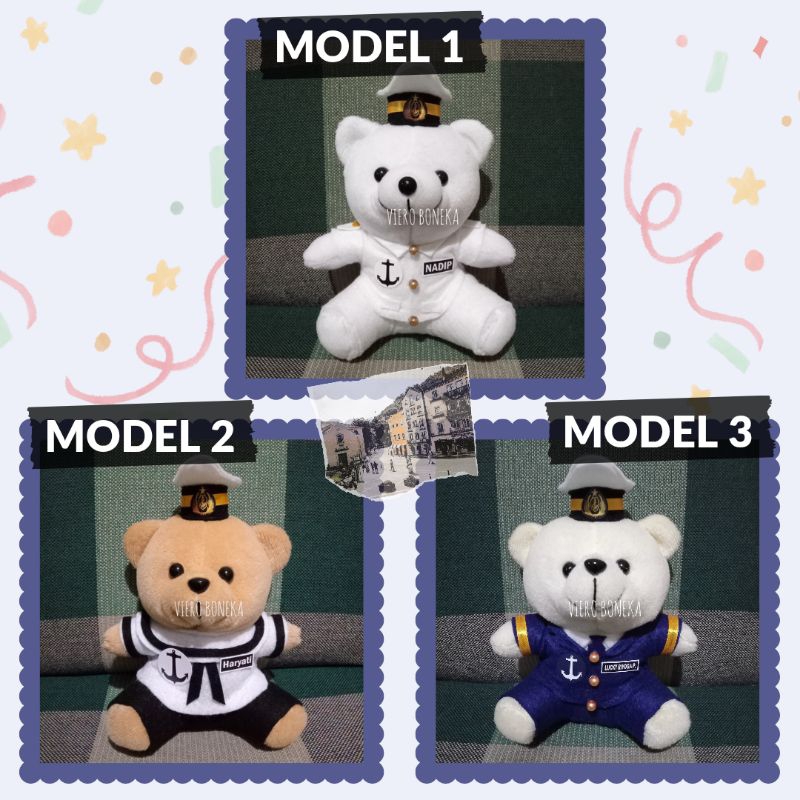 Jual Boneka Profesi Kecil Pelayaran Pelaut Kelautan Souvenir Kelulusan ...