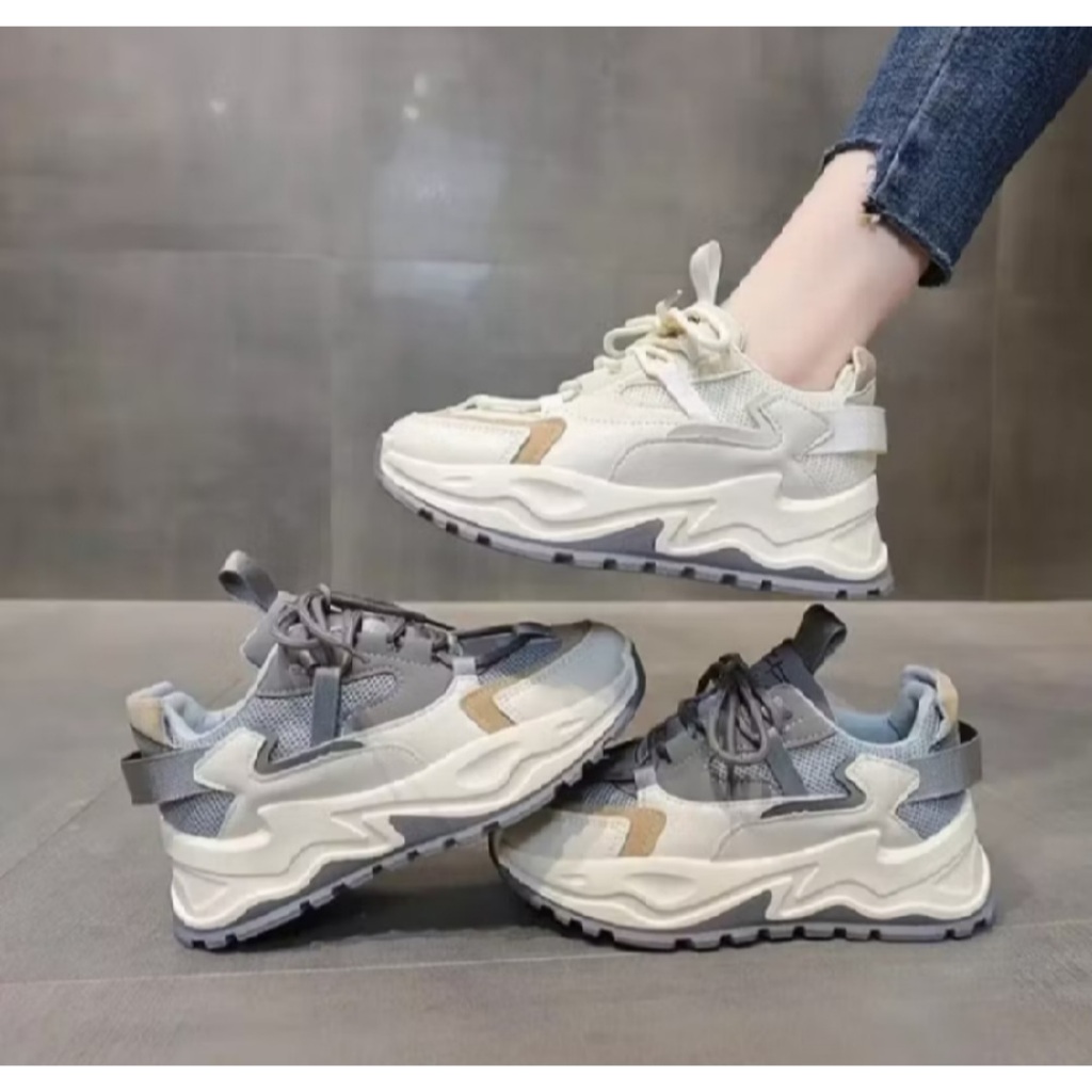 Jual SEPATU SNEAKERS KOREA WANITA FASHION | Shopee Indonesia