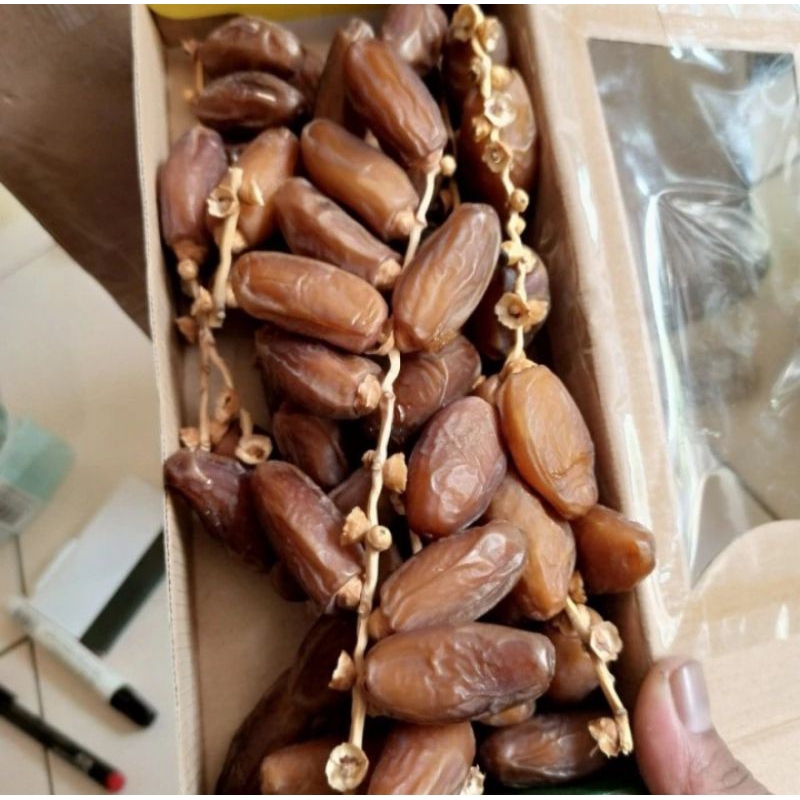 Jual kurma tunisia tangkai 500gr/ kurma tangkai palm | Shopee Indonesia