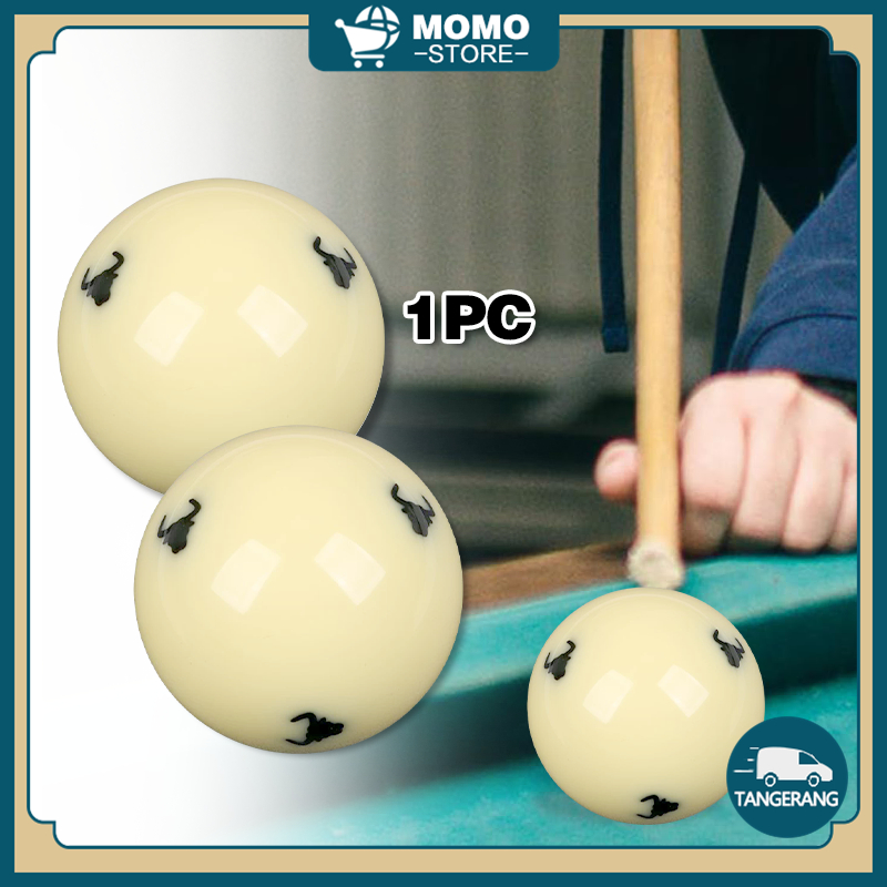 Jual Cue Ball Billiard Hitam Kepala Sapi 8A Bahan Resin Cue Ball Ukuran ...