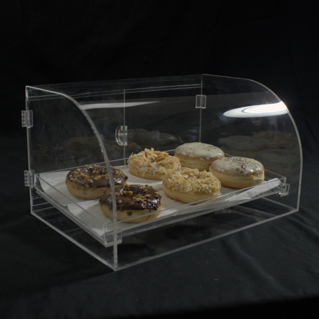 Jual Display kue akrilik rak | Acrylic Food Cupcake Bakery Shelves 1 ...