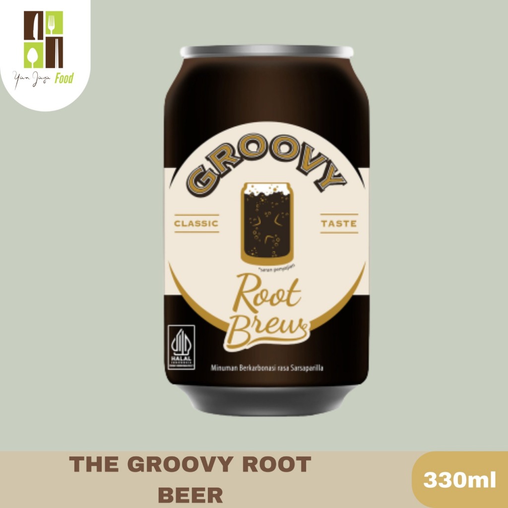 Jual The Groovy Root Beer/ Soda Drink Root Beer Bootle / Minuman Soda ...