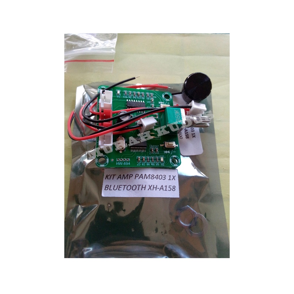 Jual KIT MODUL AMPLIFIER PAM8403 1X BLTH XH-A158 | Shopee Indonesia