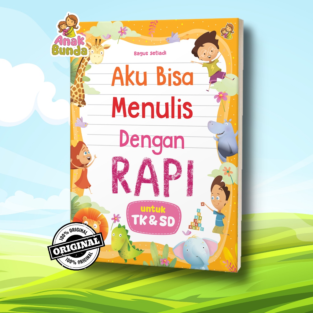 Jual Buku Belajar Menulis - Aku Bisa Menulis Dengan Rapi Untuk TK & SD ...