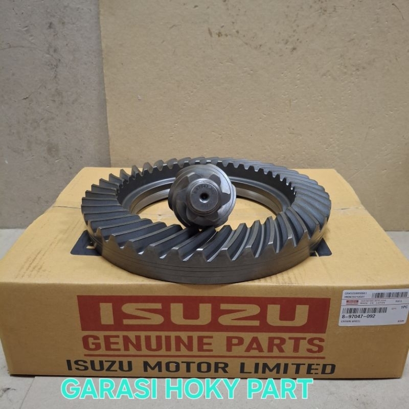 Jual GEAR SET NKR 71 NKR71 ATAU CROWN WHEEL ISUZU ELF NKR66 NKR 66 ...